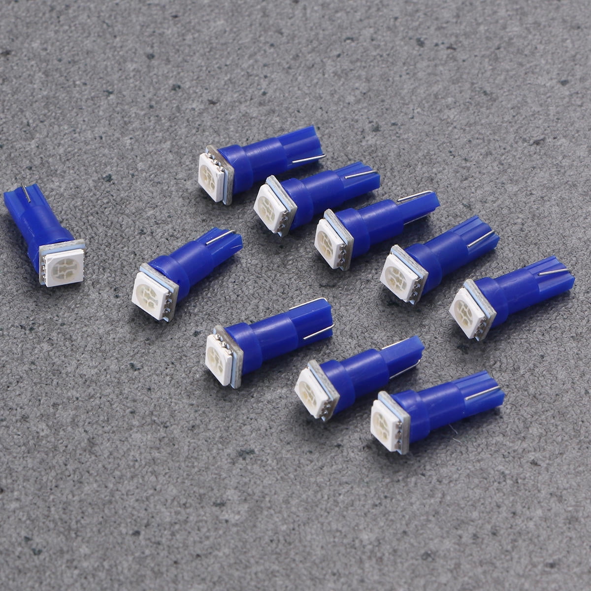 IDEANATEGRATE Dashboard Instrument Cluster Light Bulbs 10Pcs Blue T5 ...