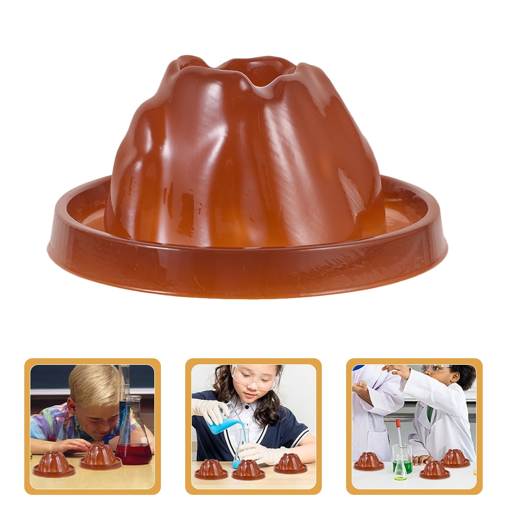 IDEANATEGRATE Diy Volcano Models 5Pcs Plastic Volcano Crafts For ...