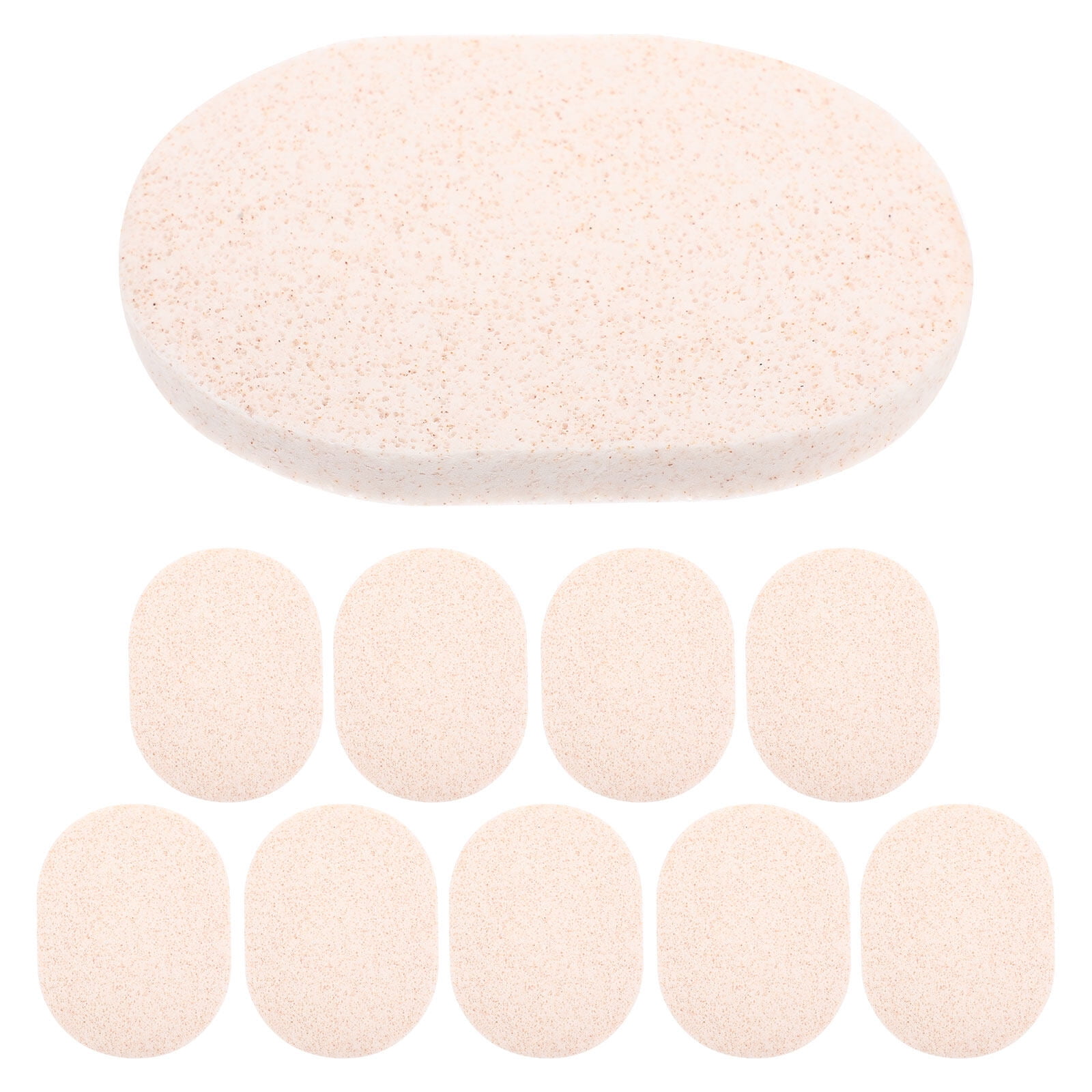 IDEANATEGRATE Facial Cleansing Sponges 10Pack Exfoliating Face Scrubber ...