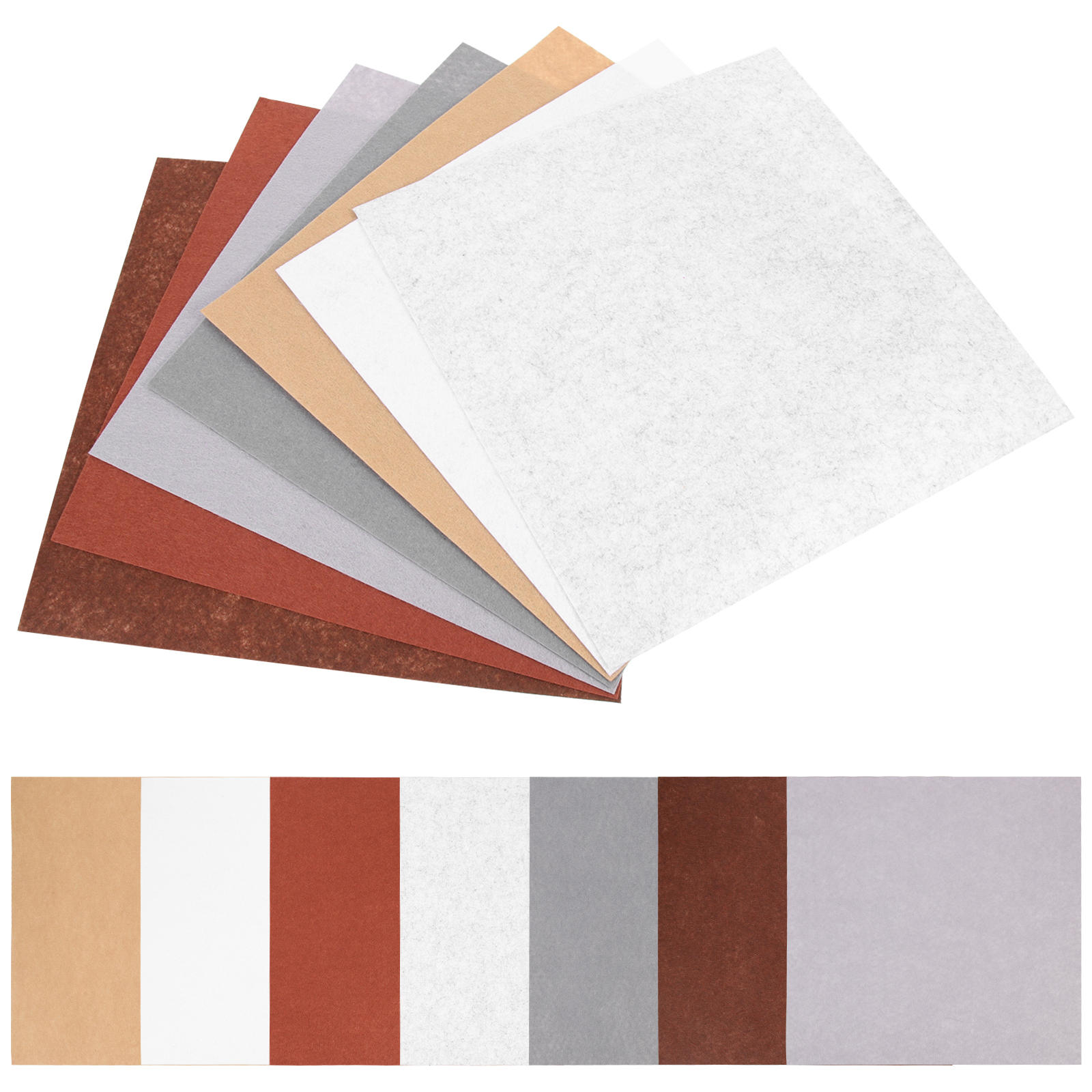 IDEANATEGRATE Felt Fabric Sheets 14Pcs for Art Craft Making and ...