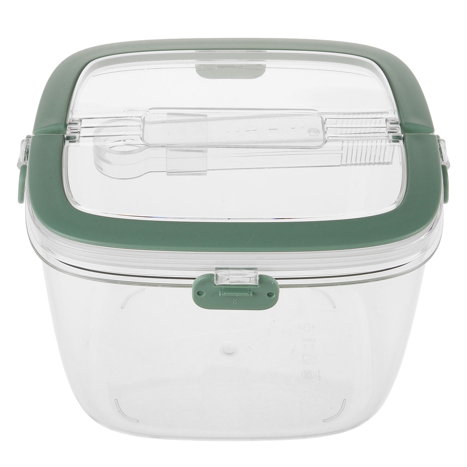 IDEANATEGRATE Green Rectangular Drink Bucket with Lightweight Design ...