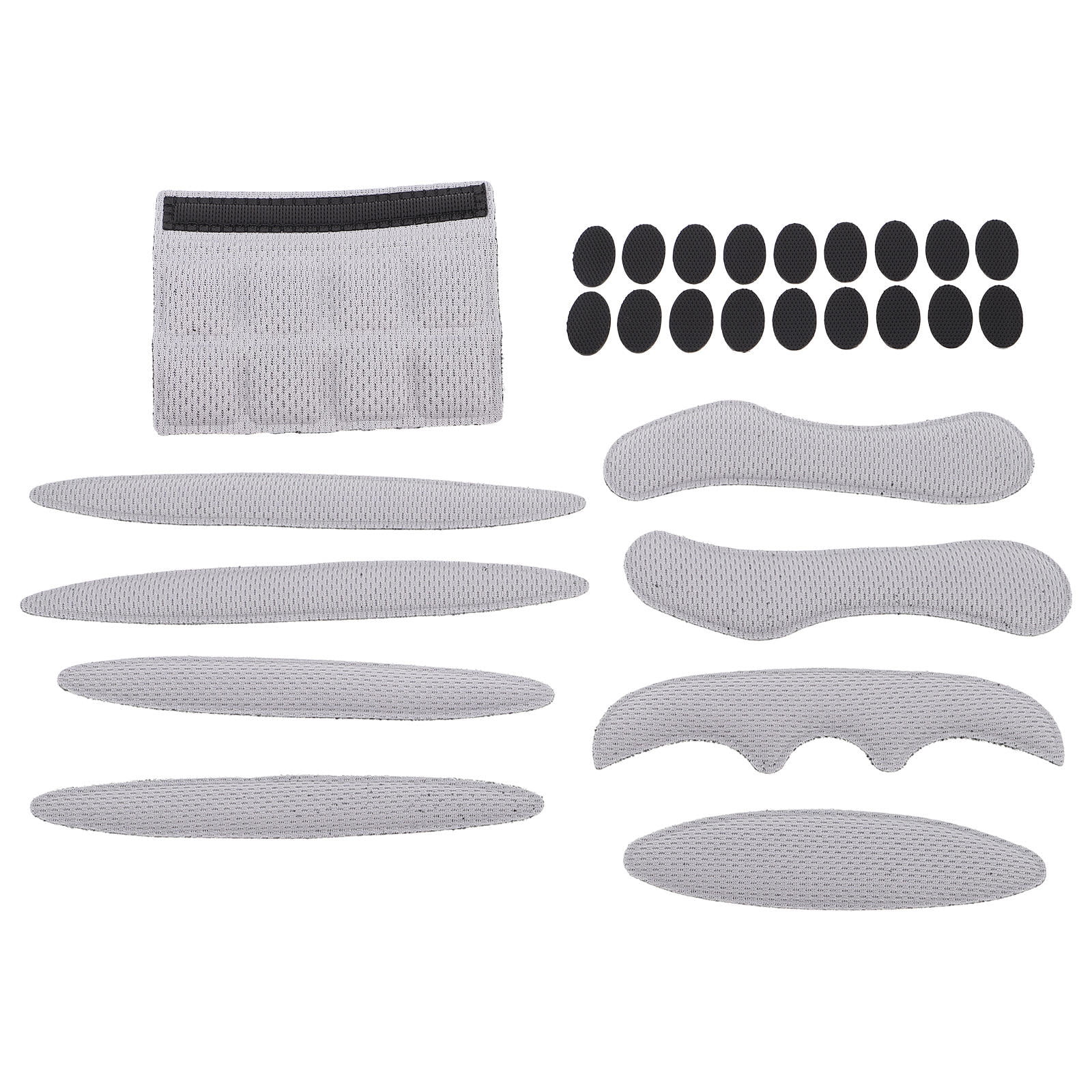 IDEANATEGRATE Grey Sponge Helmet Padding Kit for Bikers and Riders ...