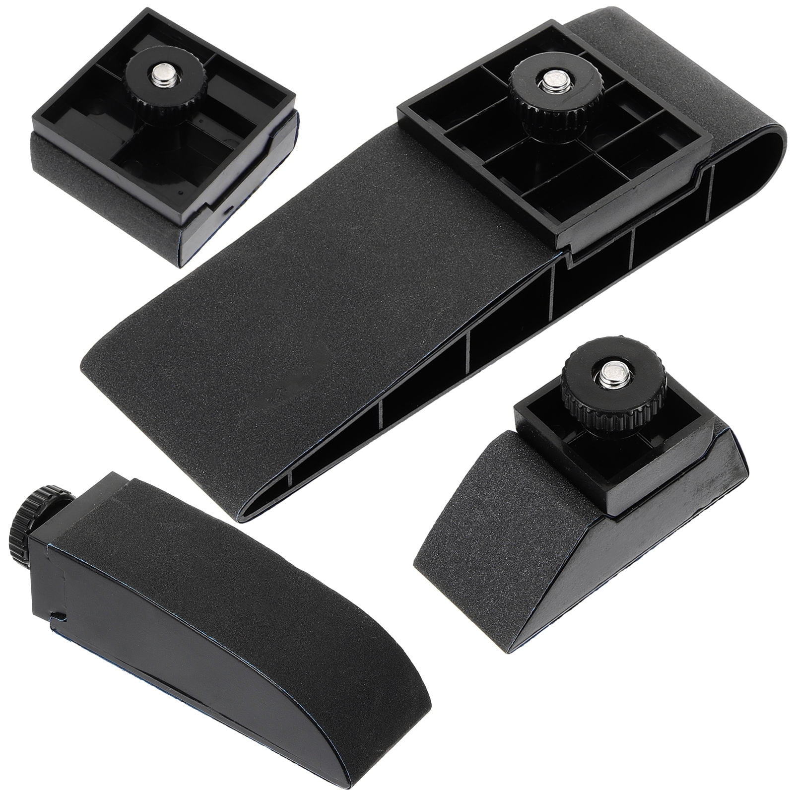 IDEANATEGRATE Hand Sander 4Pcs Sanding Block Set for Woodworking 5 ...