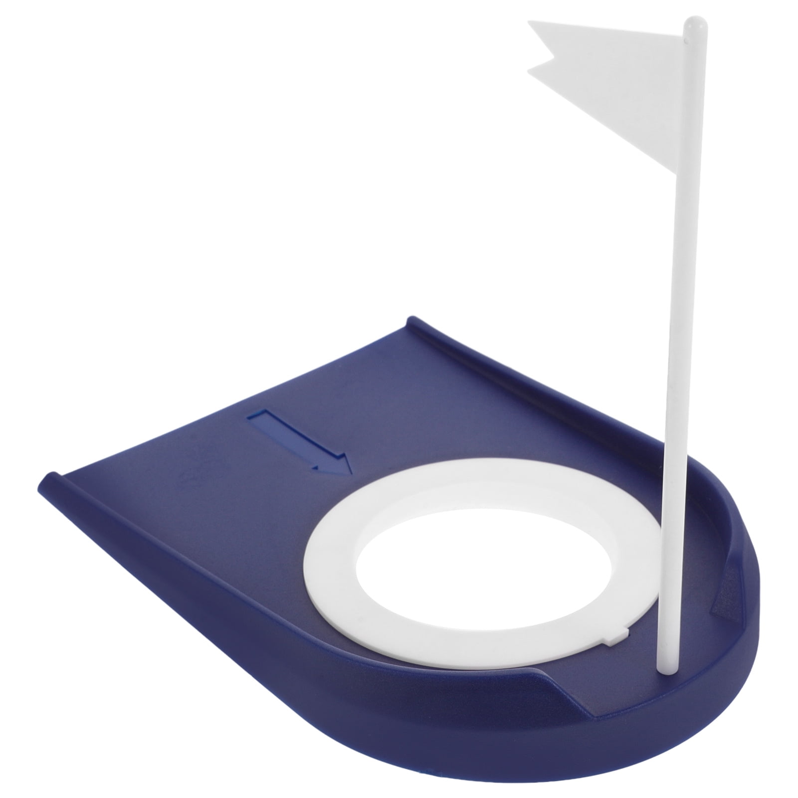 IDEANATEGRATE Indoor Golf Putting Cup 1Pack Blue Plastic for ...