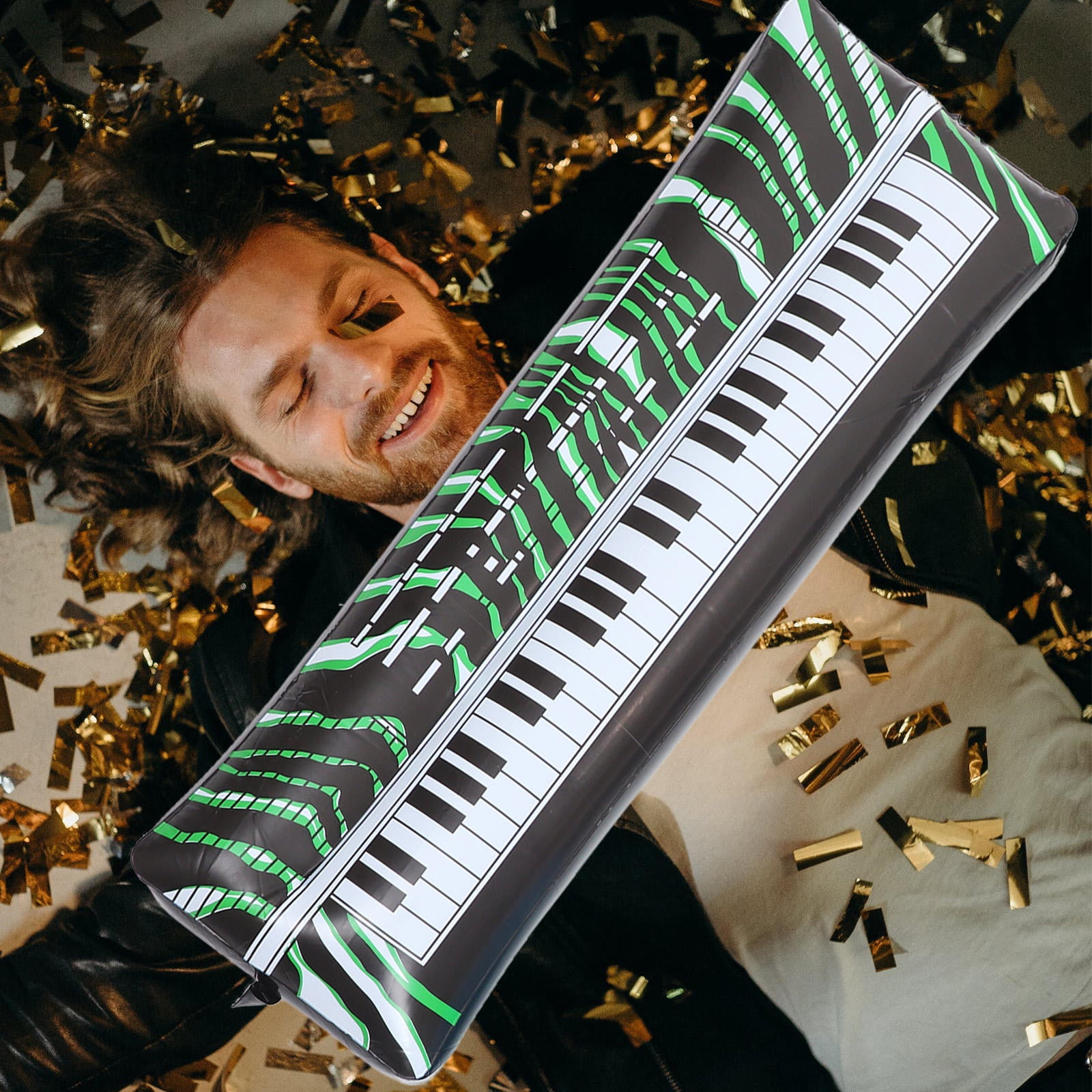 IDEANATEGRATE Inflatable Banjo Hip-Hop Shape Photo Props for Kids Party ...