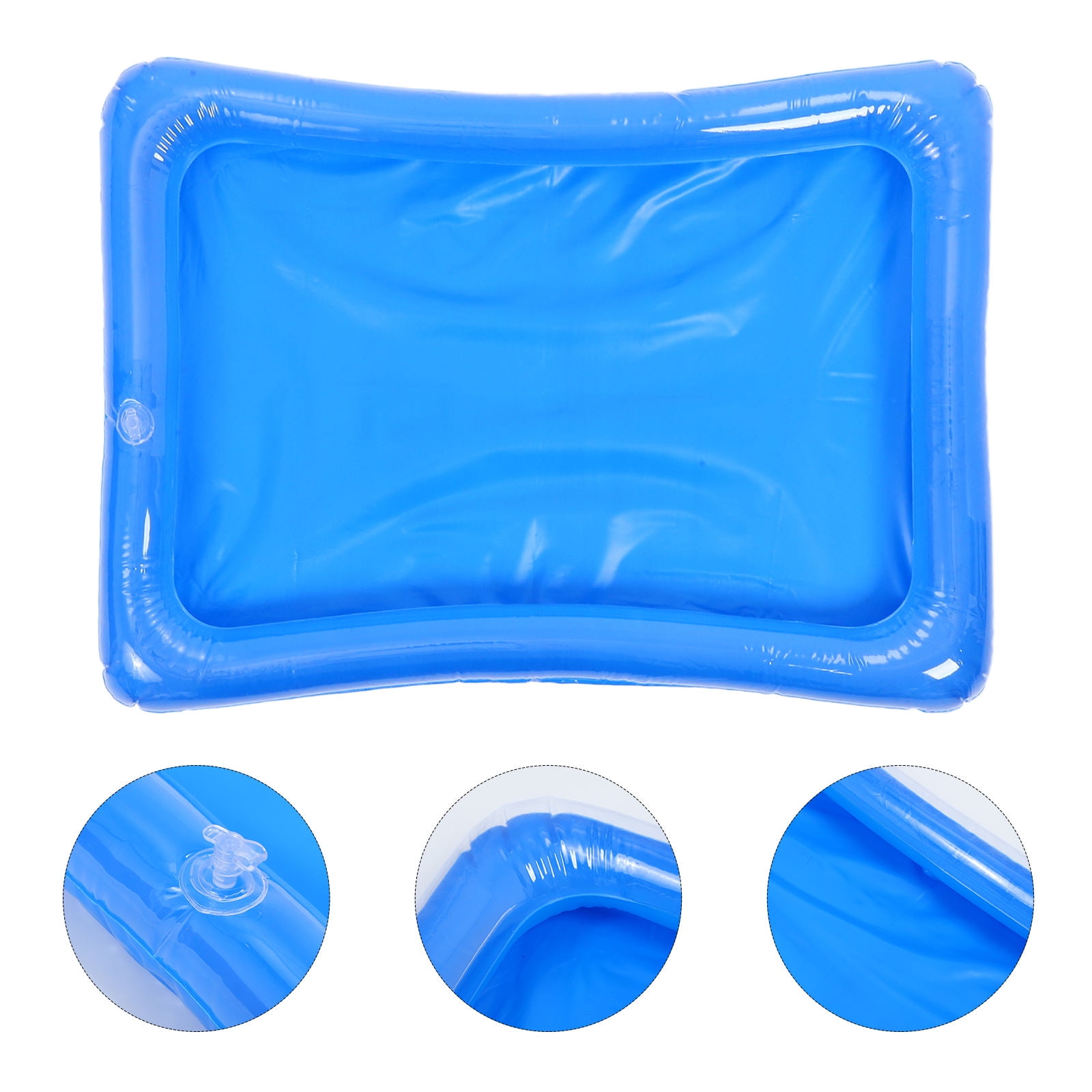 IDEANATEGRATE Inflatable Serving Tray 18.8x16.5 PVC Floating Cooler for ...