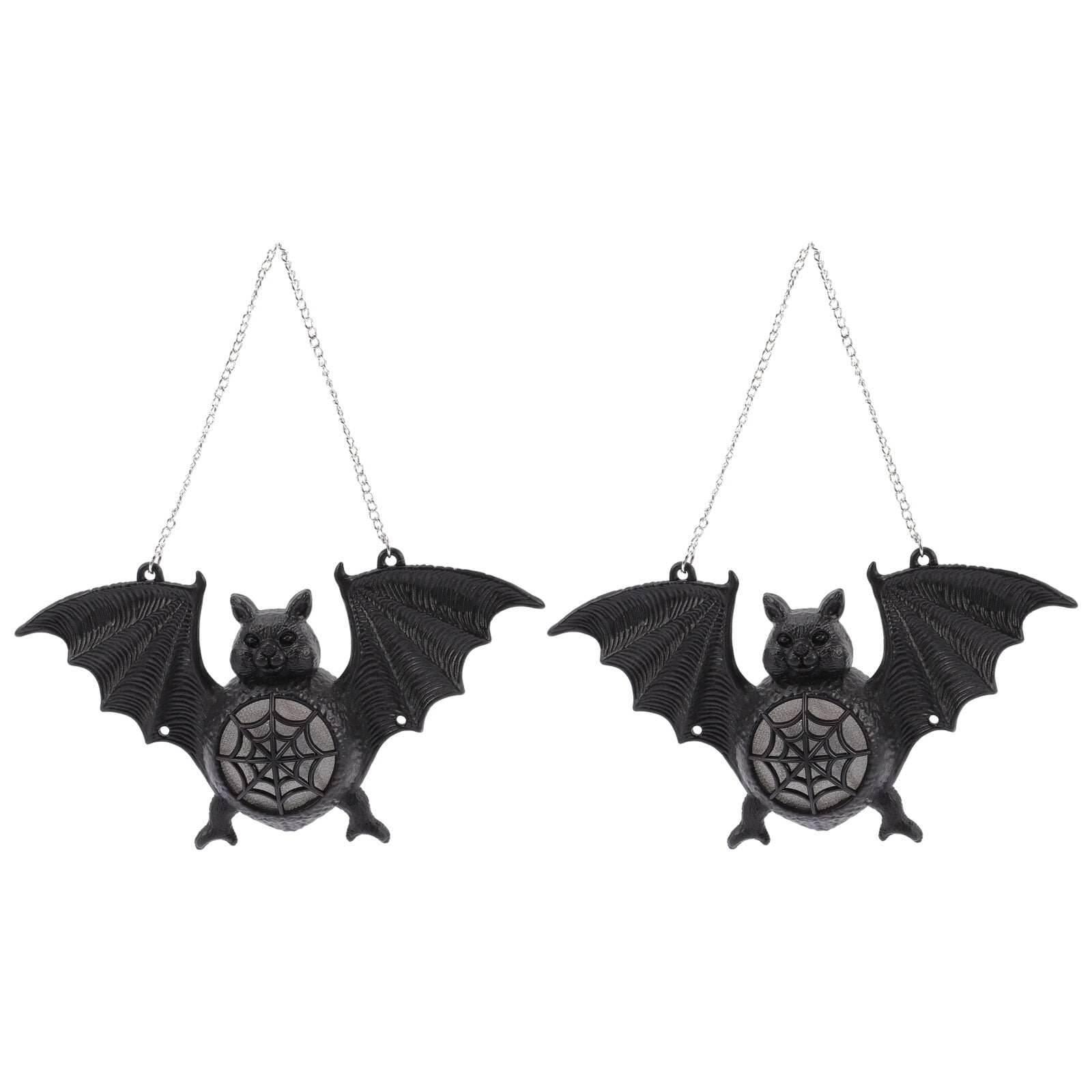 IDEANATEGRATE Iron Made Glowing Bat Light 2Pcs for Hanging Bats ...