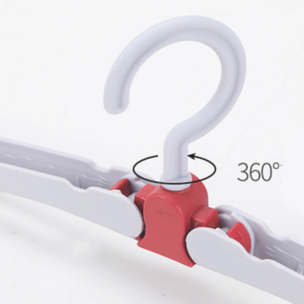 IDEANATEGRATE Laundry Hanger Foldable Design for Travel Clothes Drying ...