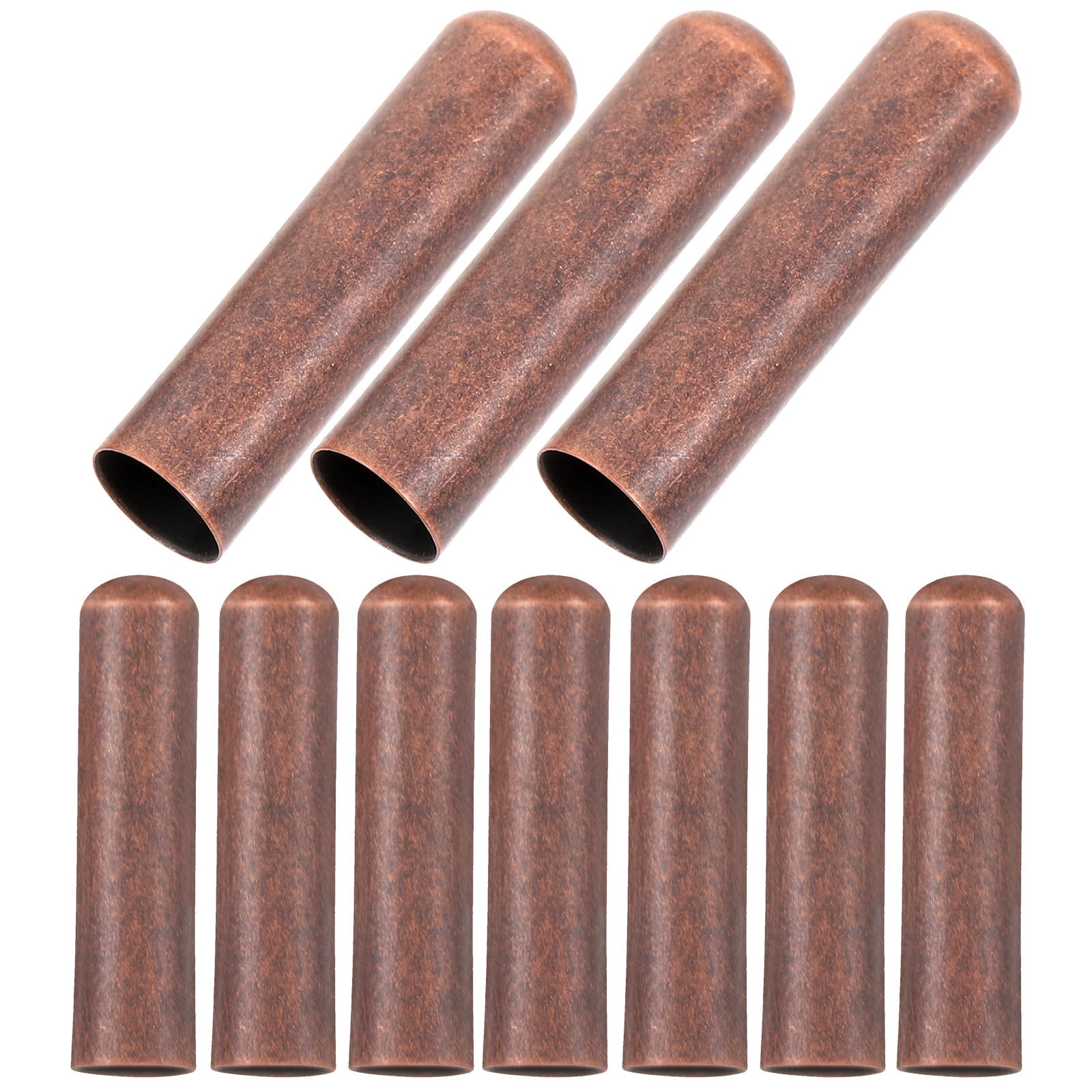 IDEANATEGRATE Metal Shoe Lace Tips 50Pcs Simple Design For Fixing Or ...