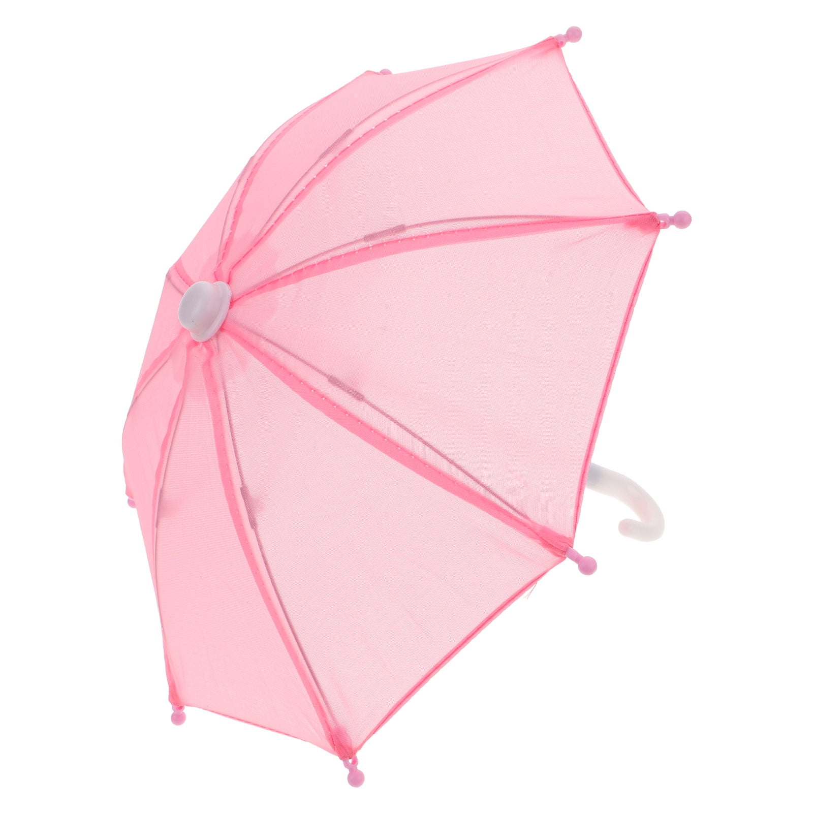 IDEANATEGRATE Mini Dollhouse Decoration 1Pcs Small Umbrella Toy Pink ...