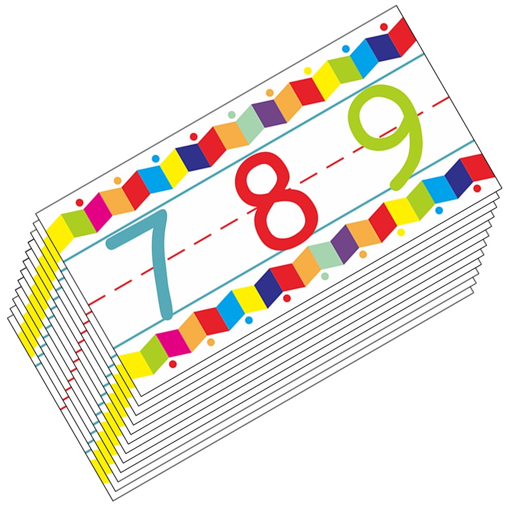 IDEANATEGRATE Number Letter Wall Decals 1 Toddler Play Room or Nursery ...