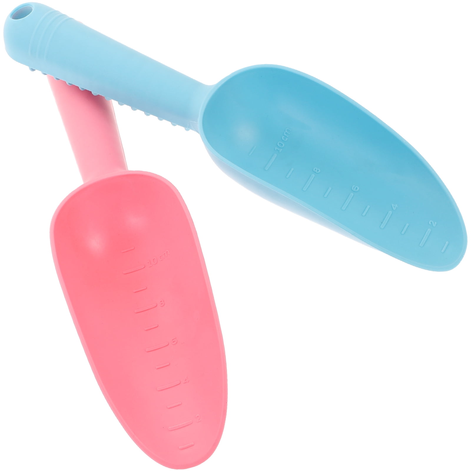 IDEANATEGRATE Pink Plastic Garden Trowel 2PCS for Homegrown Gardening ...