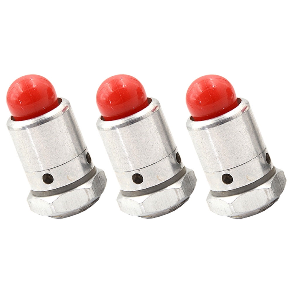 IDEANATEGRATE Pressure Cooker Replacement Part 3Pcs Silver Steam Valves ...