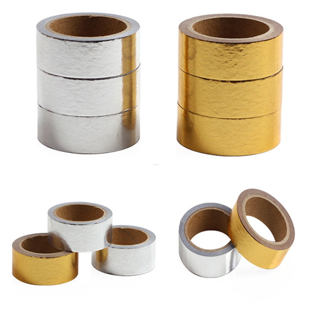 IDEANATEGRATE Washi Tapes 10 Rolls for Stationery Craft Supplies ...