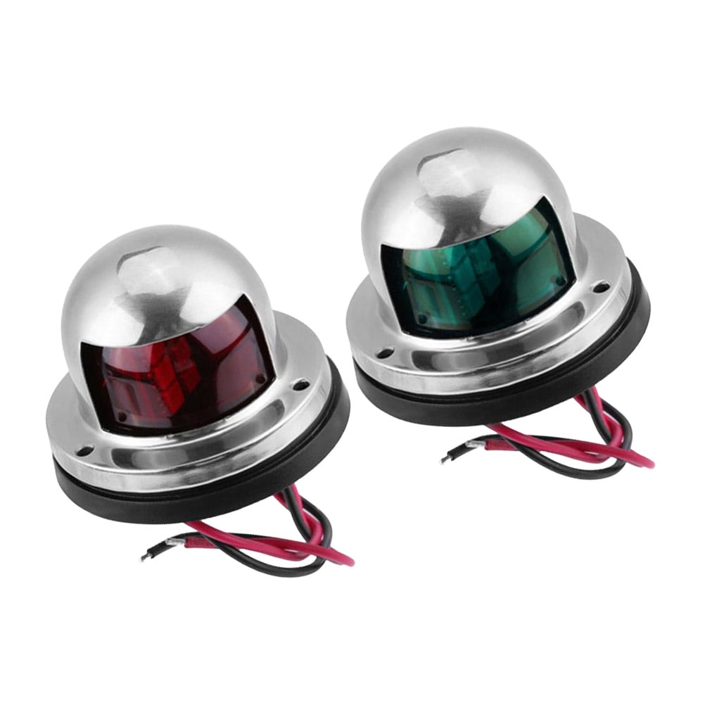 IDEANATEGRATE Waterproof Signal Lamp With Wire 1 Pair Boat Turn Signal ...
