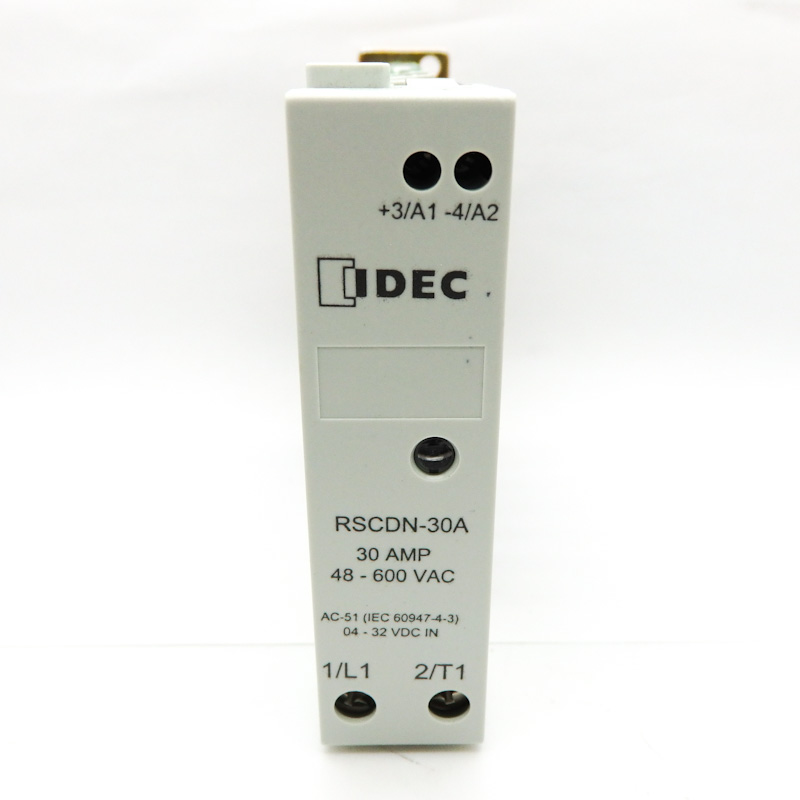 IDEC 30A 48-600 VAC 4-Pin SPST-NO Solid State Relay RSCDN-30A - Walmart.com