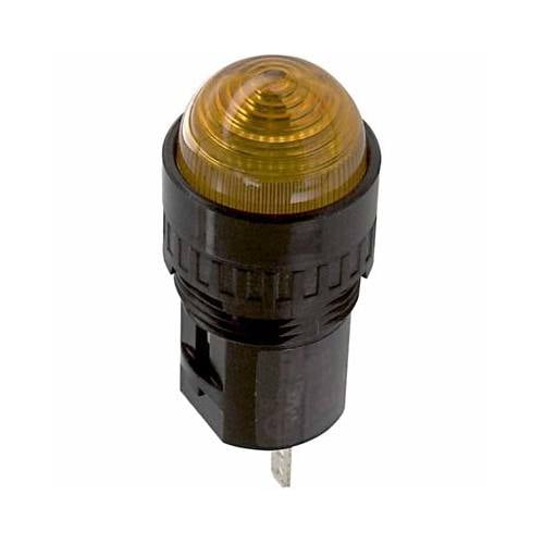 IDEC AP6M222-A, Panel Mount Indicator Pilot Orange LED 0.63" 24 VDC ...