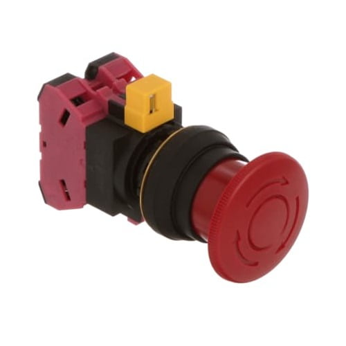 IDEC HW1B-V402-TK1890, HW 40MM PLTR 2NC W/G-BLOCK Sp, HW1B Series ...