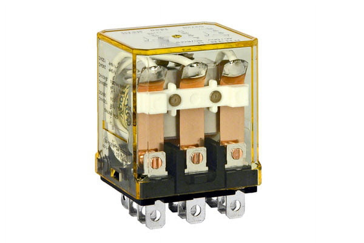 IDEC RH3B-UAC24V Industrial 10 AMP GP Relay, RH Series, Blade TERMINALS ...