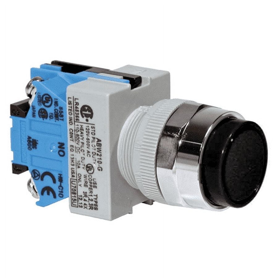 IDEC Switch Push Button N.O./N.C. DPST Extended Round Button 10A 440VAC ...