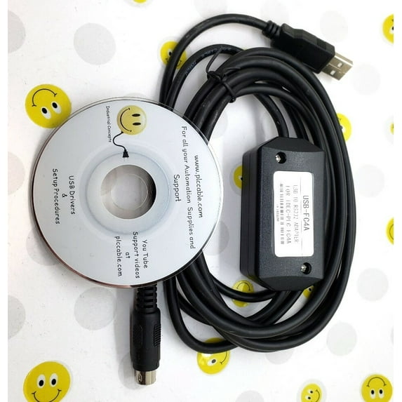 IDEC USB-FC4A USB-FC5A PLC programming Cable USB Microsmart Download ...