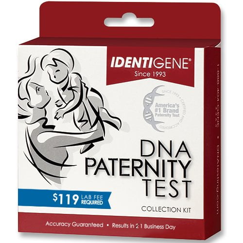 IDENTIGENE DNA Paternity Test Collection Kit - Walmart.com