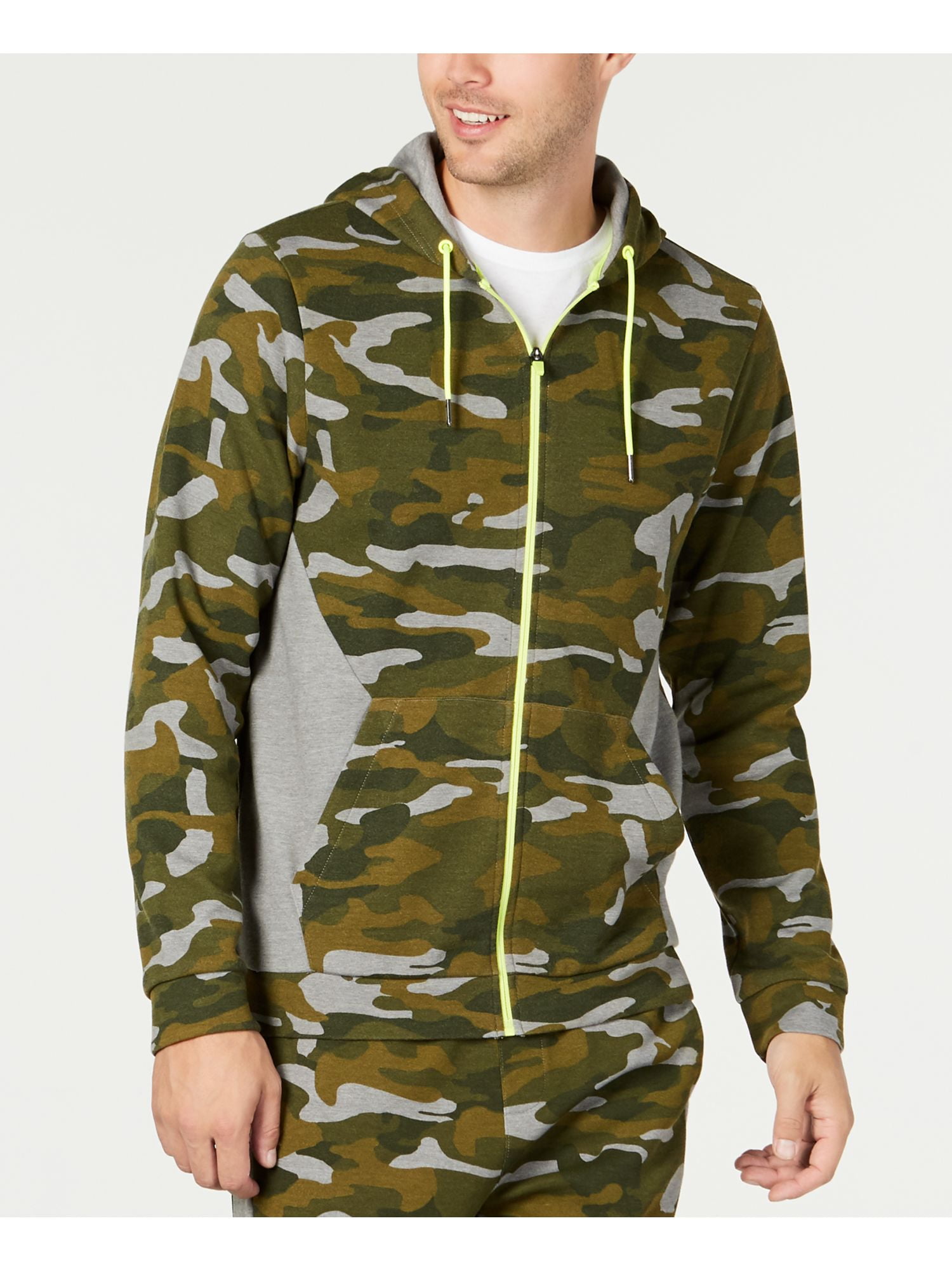 IDEOLOGY Mens Green Zip Up Jacket L - Walmart.com