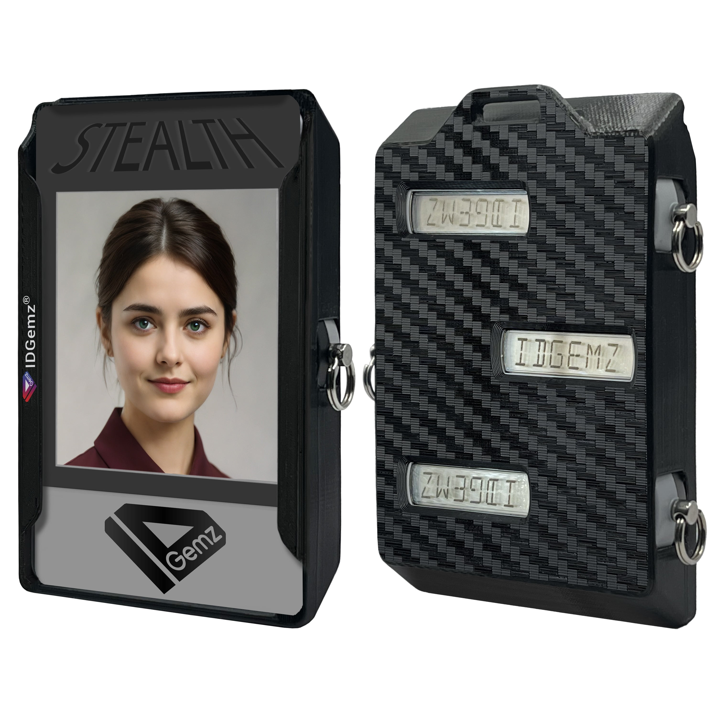 IDGemz Badge Holder for RSA SecurID Tokens - Holds up to 3 Badges ...