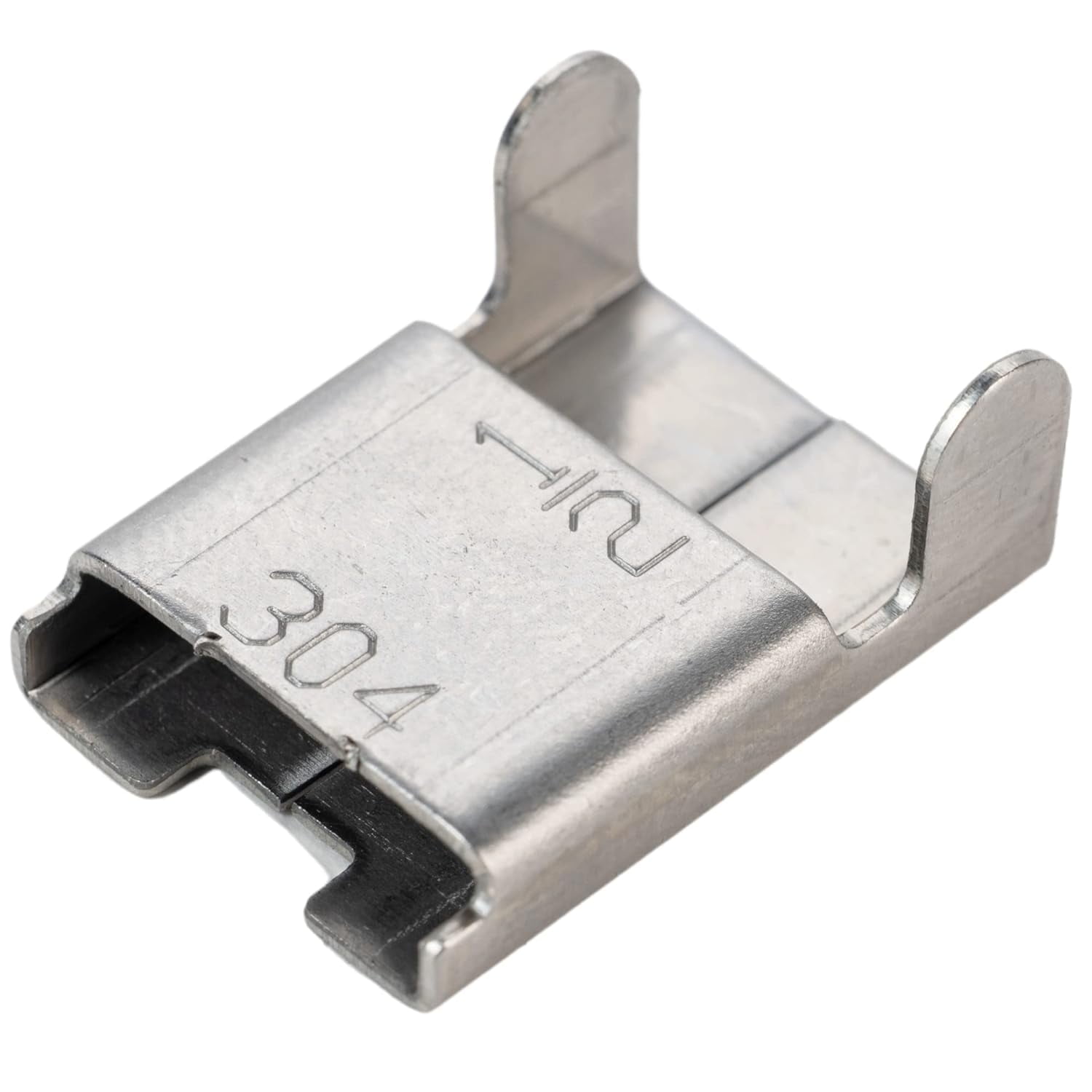 IDL Packaging 1/2" Closed 304 Stainless Steel Wing Seals - Pack of 50 ...