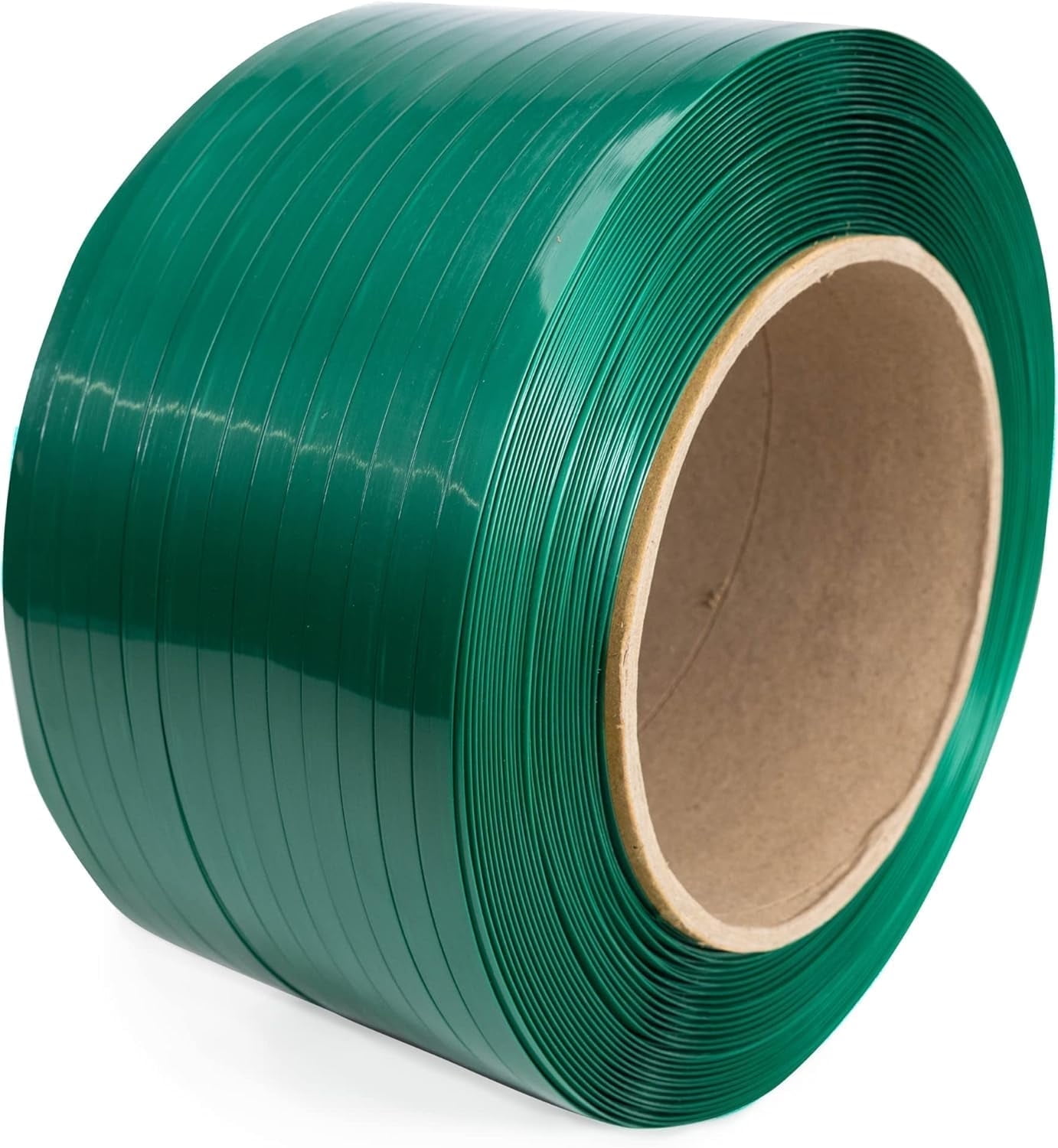 IDL Packaging 1/2" x .025" x 3440' Polyester (PET) Strapping Roll of 8" x 8" Core Size, 780 lbs ...