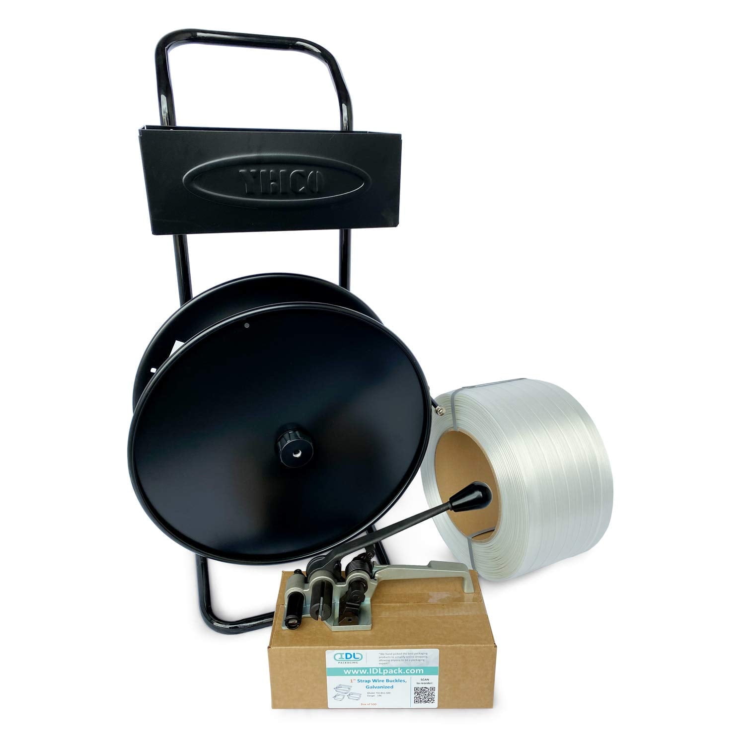 IDL Packaging 1" Composite Cord Strapping Kit with Dispenser, PRO - All You Need to Strap a ...