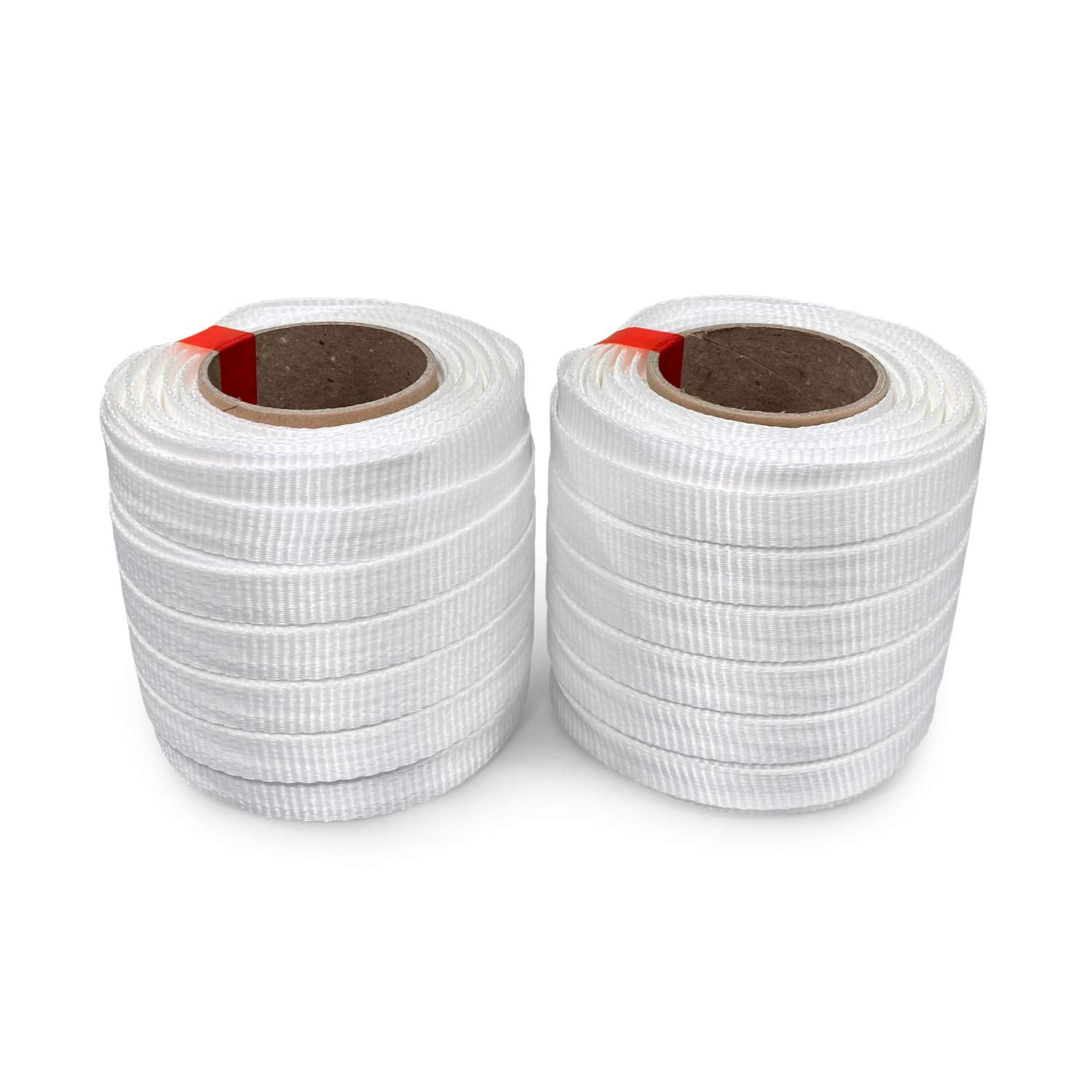 IDL Packaging 3/4" x 250' HD Woven Cord Strapping Roll 2425 lbs. Break Strength, 6" x 3" Core ...