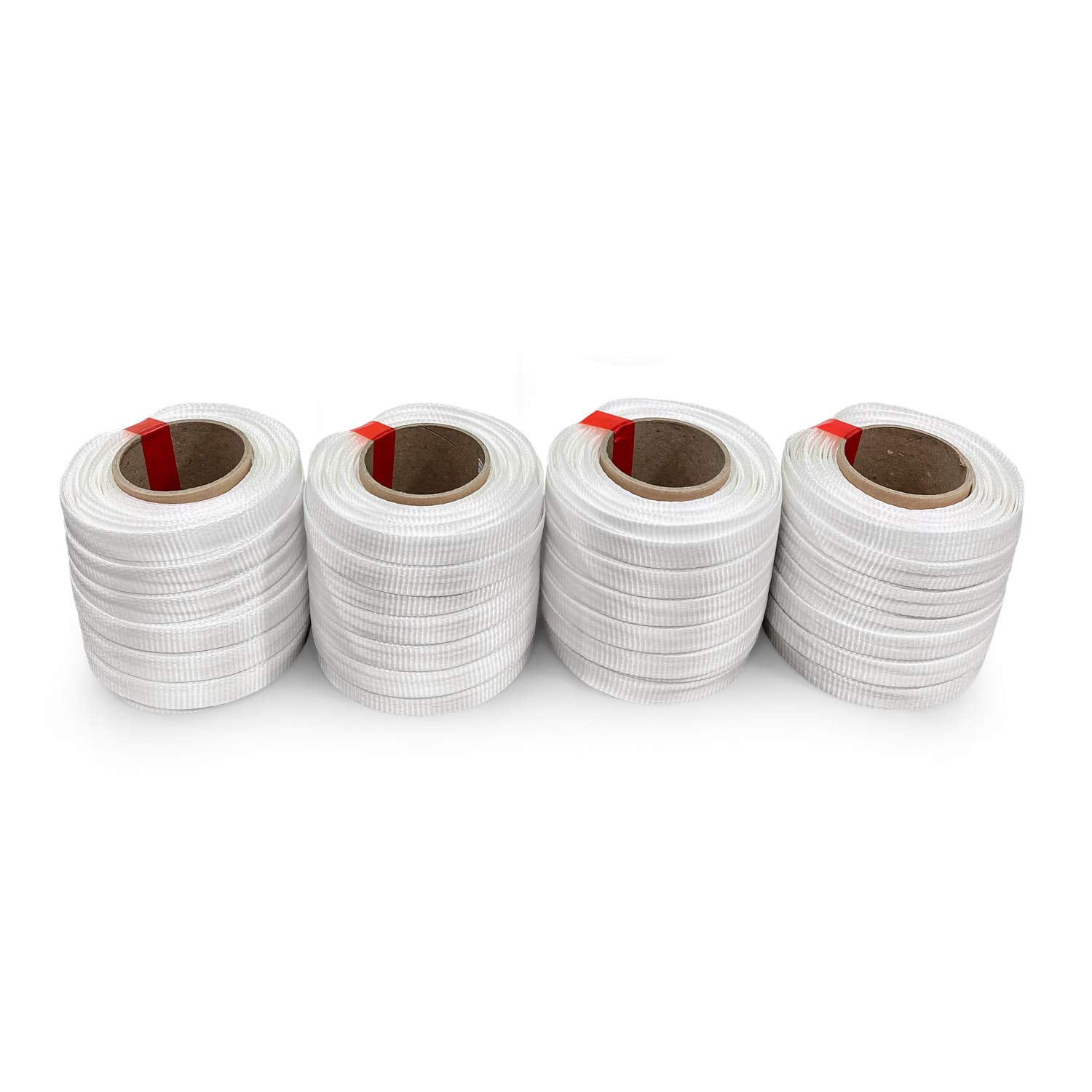 IDL Packaging 3/4" x 250' HD Woven Cord Strapping Roll 2425 lbs. Break Strength, 6" x 3" Core ...