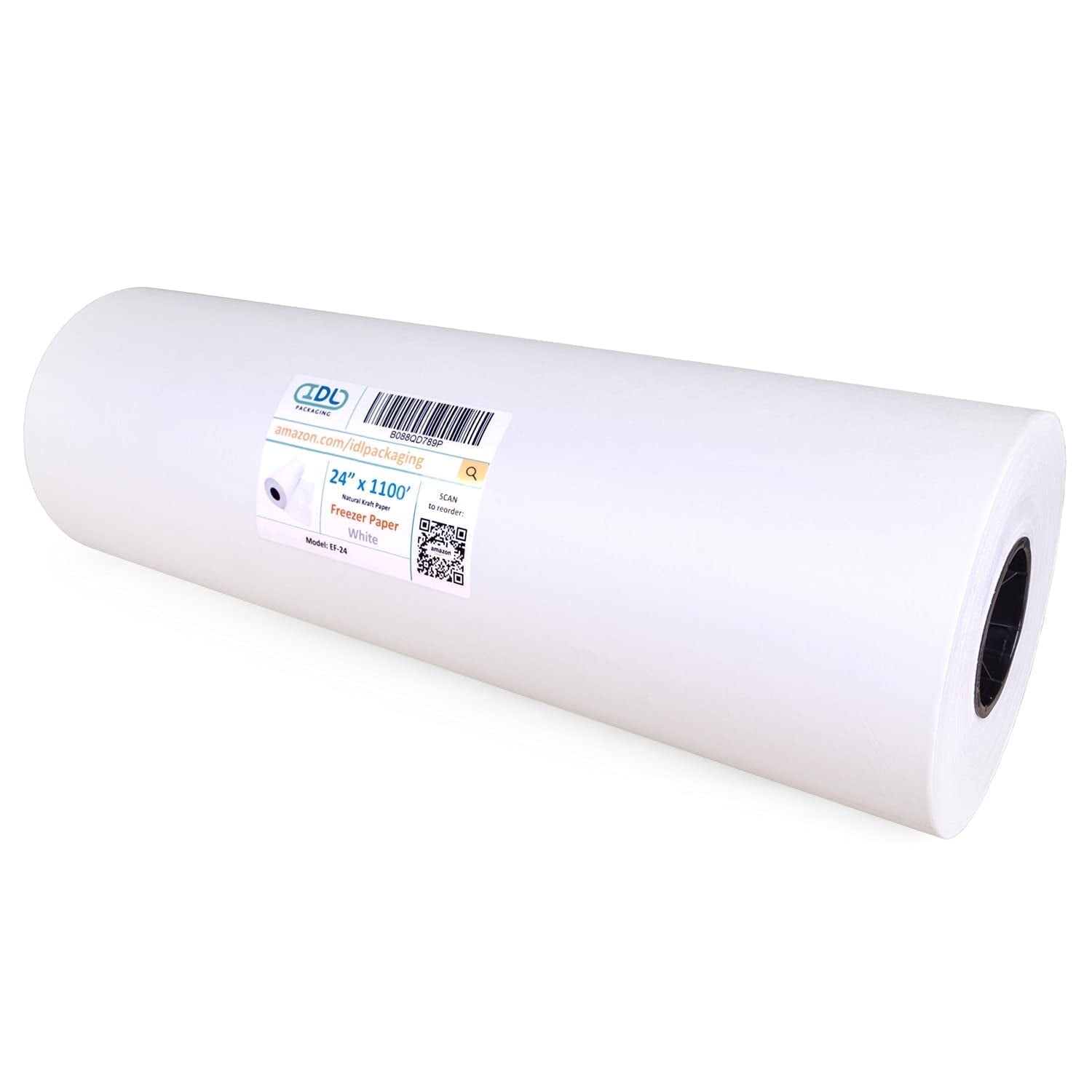 IDL Packaging Freezer Paper Roll 24" x 13200" (1100 feet) - Plastic ...
