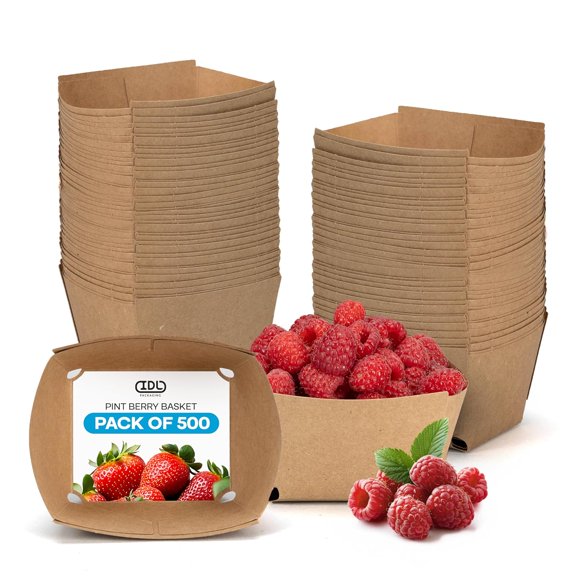 Wooden Berry Baskets