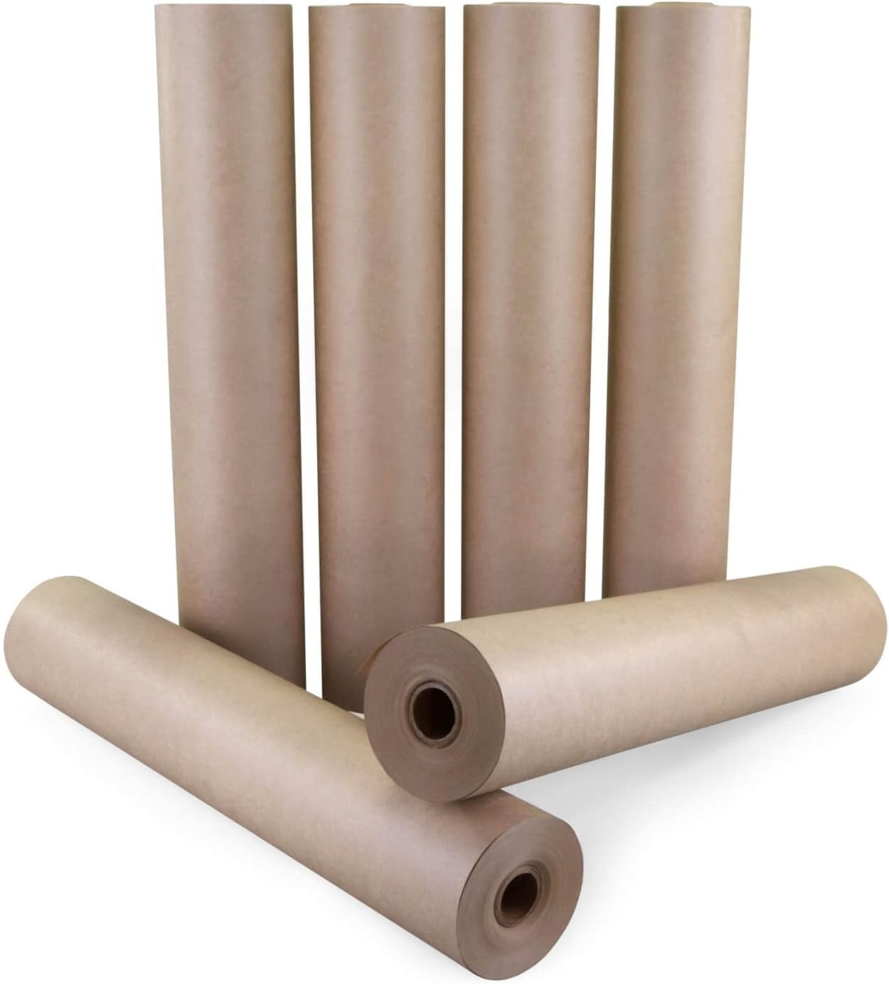 IDL Packaging Tear Resistant Kraft Paper 18" x 150' - Extra Durable 50 ...