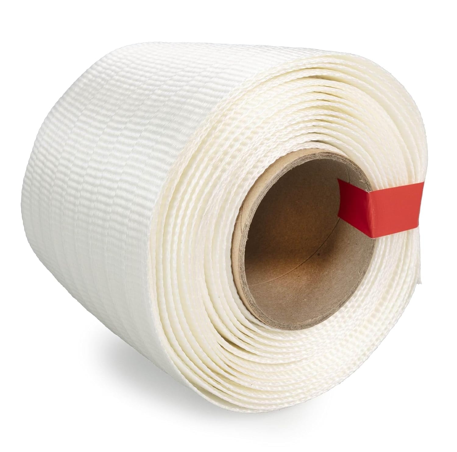 IDL Packaging White Mule Tape 3/4" x 250', 2425 lbs Break Strength - Heavy Duty UV & Moisture ...