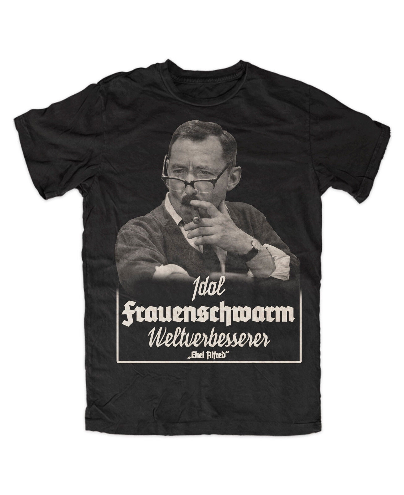 IDOL ! Alfred T-Shirt TV Kult Serie Spruch Zitat Humor Fun Punsch ...