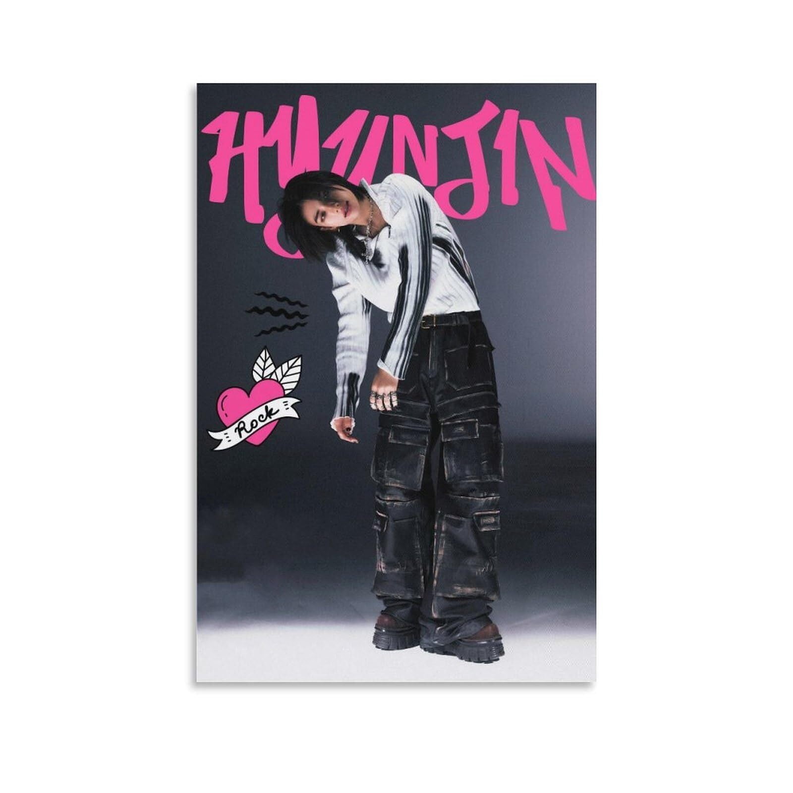 IDOLS ARTIST Hyunjin Stray Kids ROCK STAR for Room IDOLS ARTIST Canvas ...