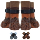 IDOMIK Anti-Slip Dog Socks, Paw Protect Booties for Hardwood Floors ...