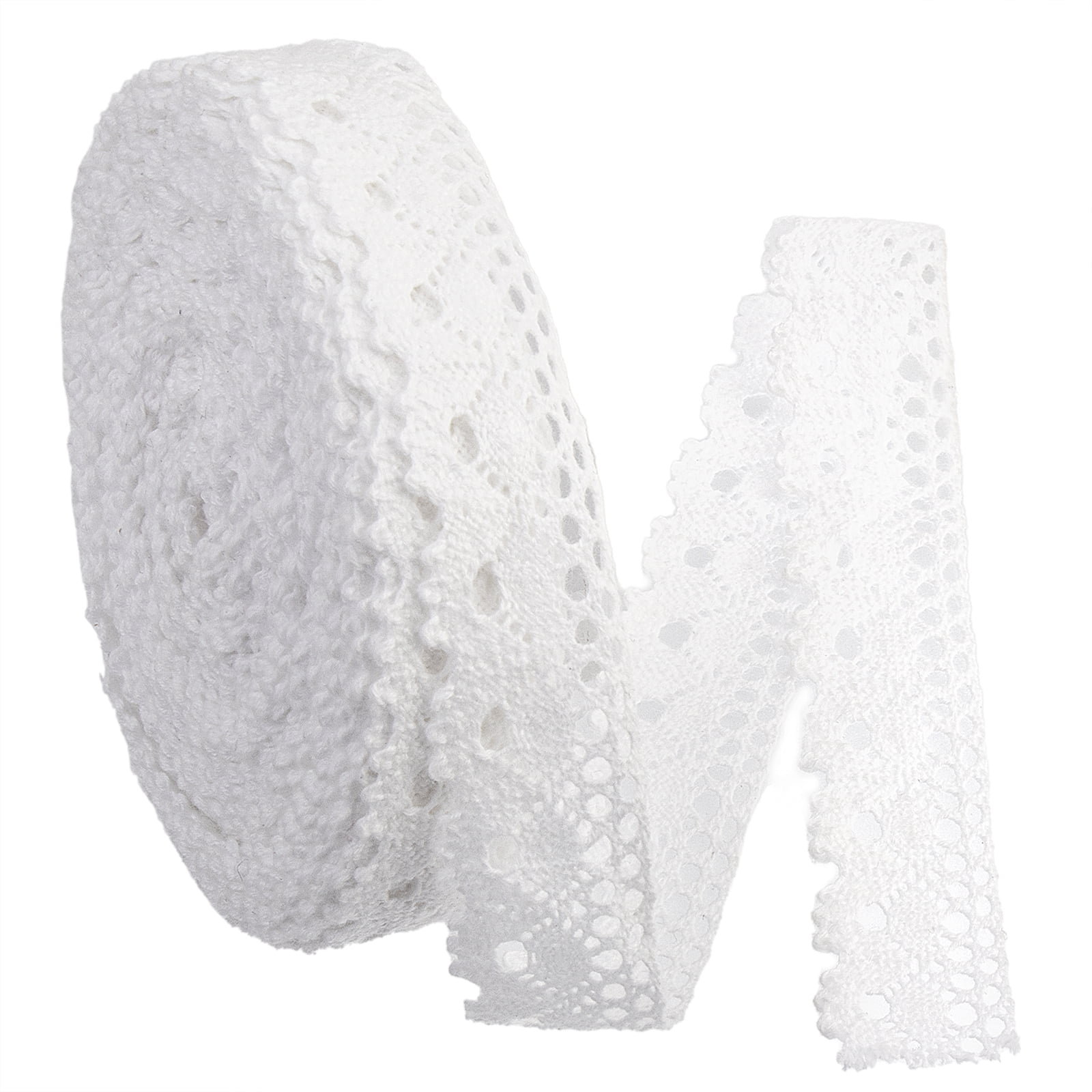 IDONGCAI White Lace Trims Sewing Lace 20Yards Lace Ribbon for Sewing ...