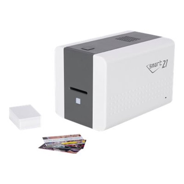 IDP SMART-21S - Starter ID Printer Bundle - plastic card printer ...