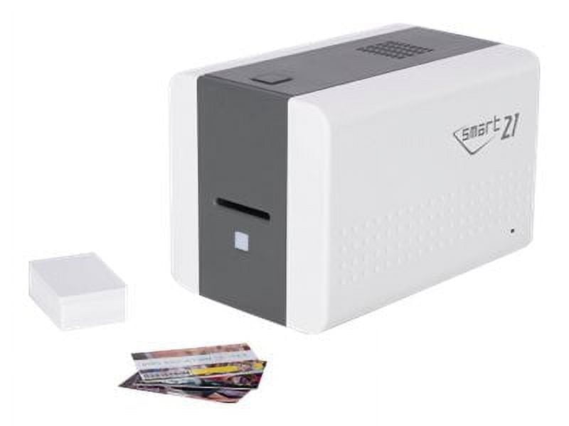 IDP SMART-21S - Starter ID Printer Bundle - plastic card printer ...