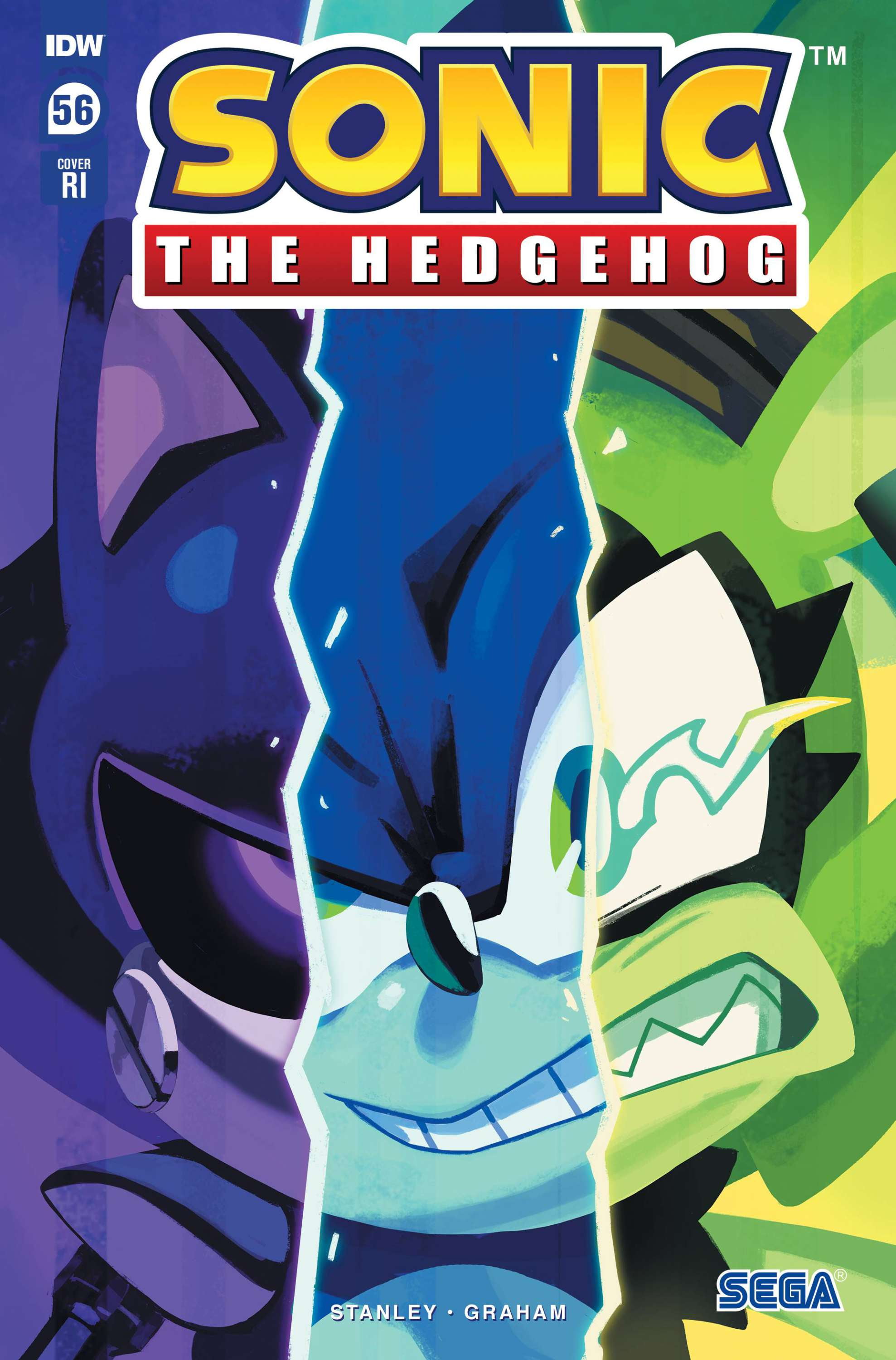 IDW Publishing Sonic the Hedgehog #56 (1:10 Fourdraine Incenitve ...