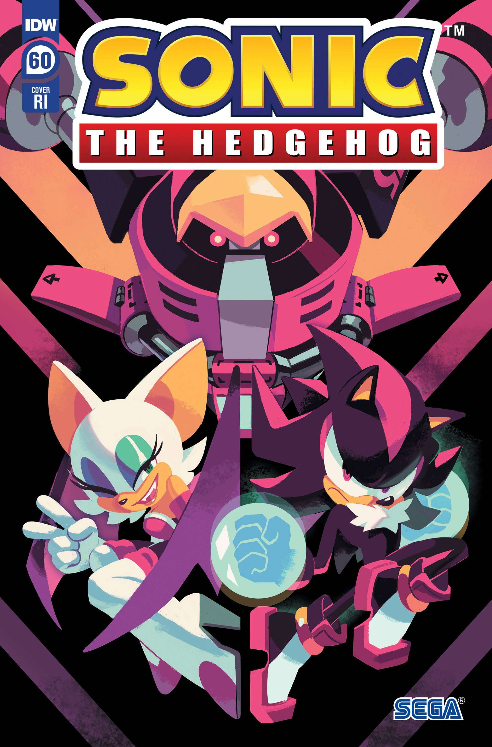 IDW Publishing Sonic the Hedgehog #60 (1:10 Fourdraine Incentive ...