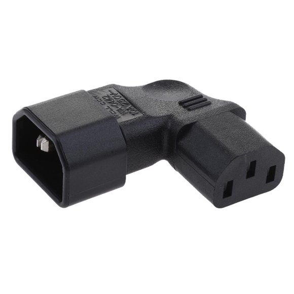 90 Degree 3 Prong Plug Adapter