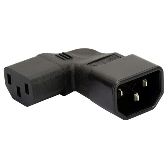 IEC 320 C14 Male to IEC320 C13/C5/C7 Female Adapter Conversion Plug 3 ...