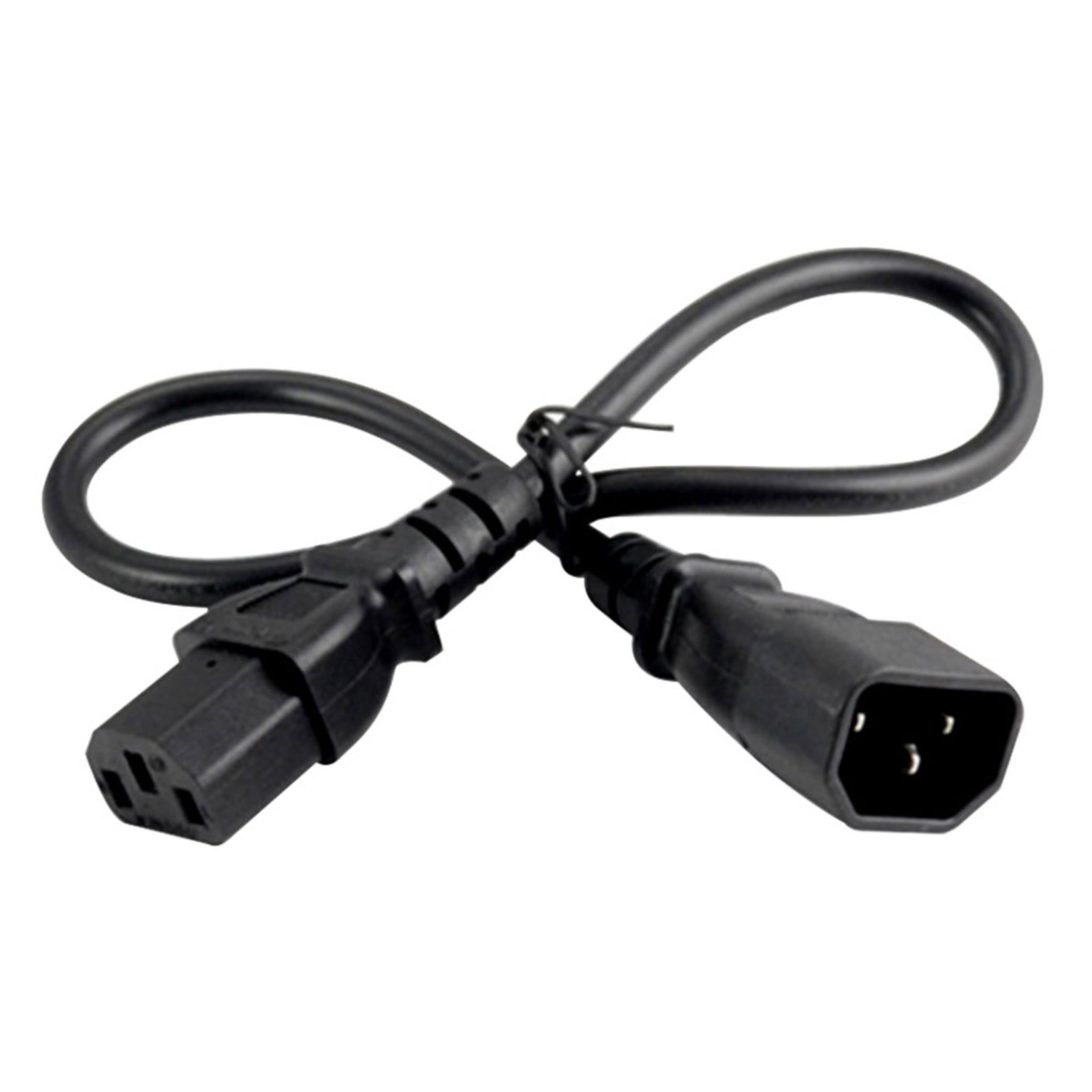 IEC 320 C14 to C13 Extension Power Cable IEC 320 C14 Male to C13 Female ...