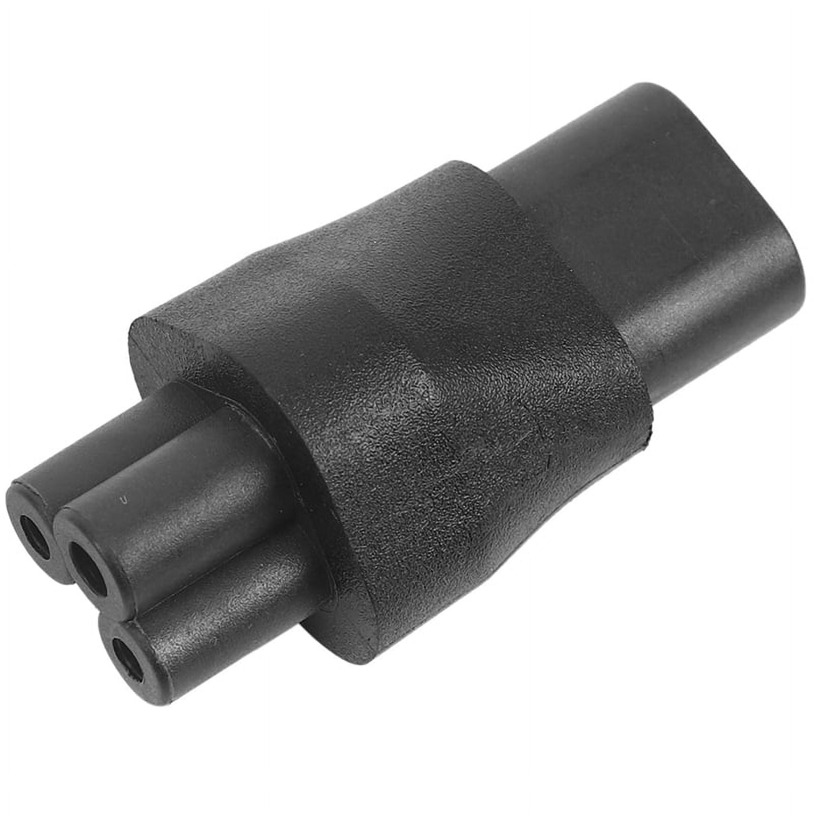 IEC 320 C5 3-Pin Female To C8 2-Pin Male Plug Converter Power Supply ...