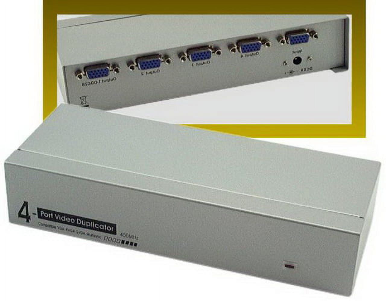 IEC ADP5204H 4 Port VGA or XGA Splitter and Booster - Split the signal ...